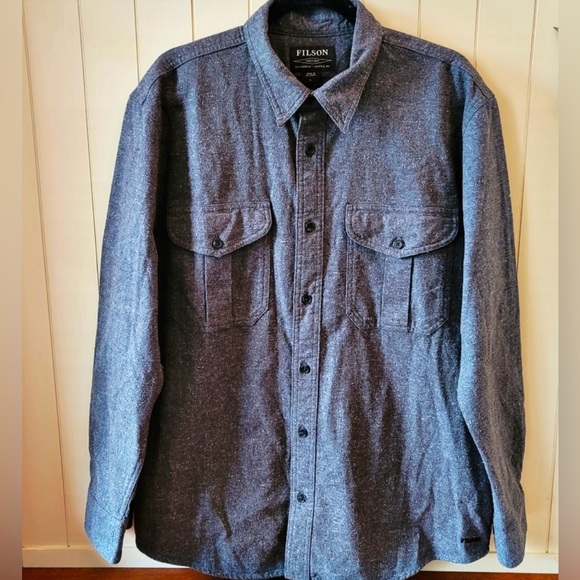 Filson | Shirts | Filson Alaskan Guide Shirt Dark Heather Grey Xxxl ...